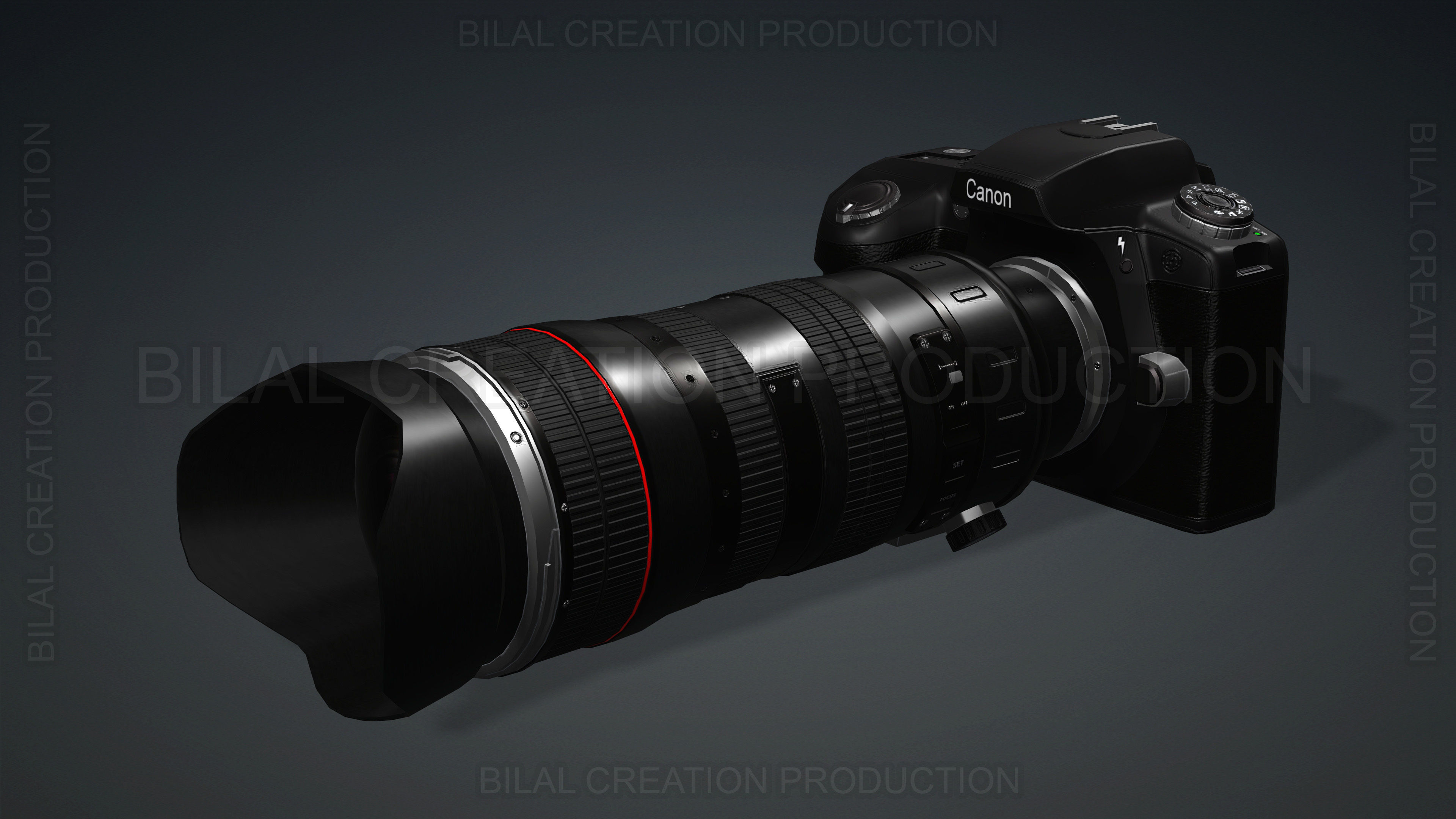 CANON CAMERA 3D model | CGTrader