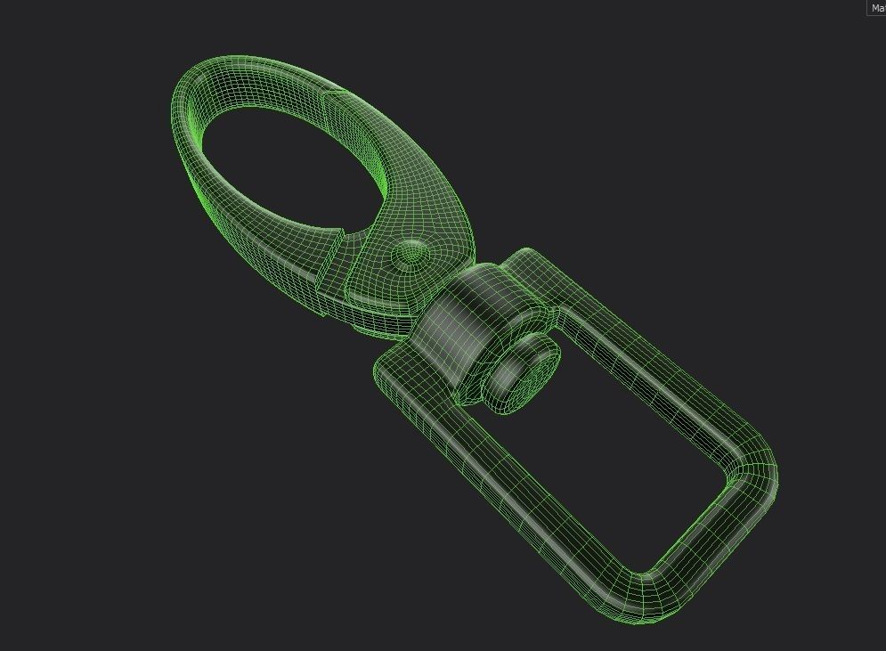3D model Swivel Claps M02D VR / AR / low-poly | CGTrader