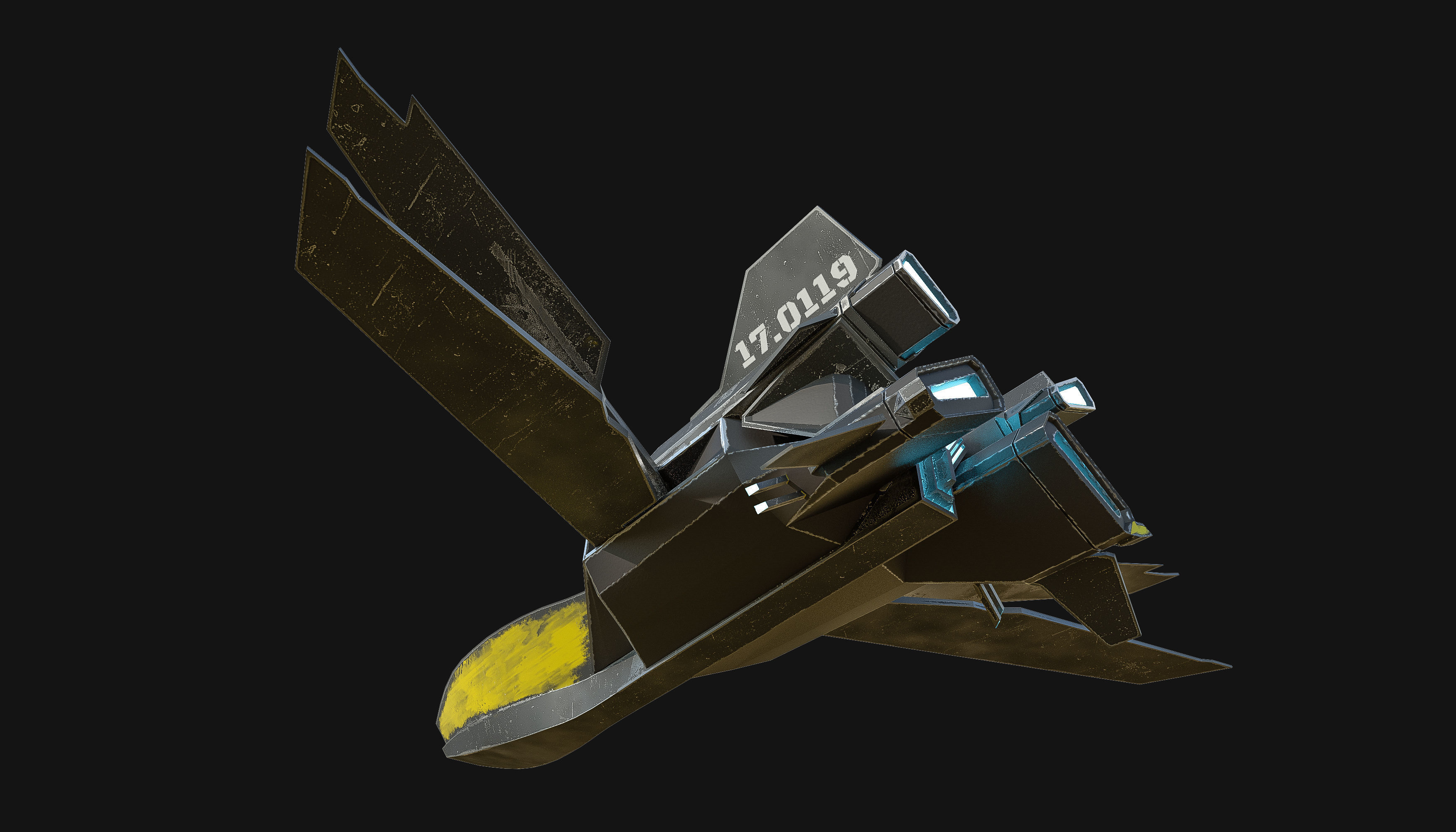 3D model Spacecraft N3 VR / AR / low-poly | CGTrader