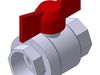 Ball Valve Bugatti 302 quarter inch 3D model | CGTrader