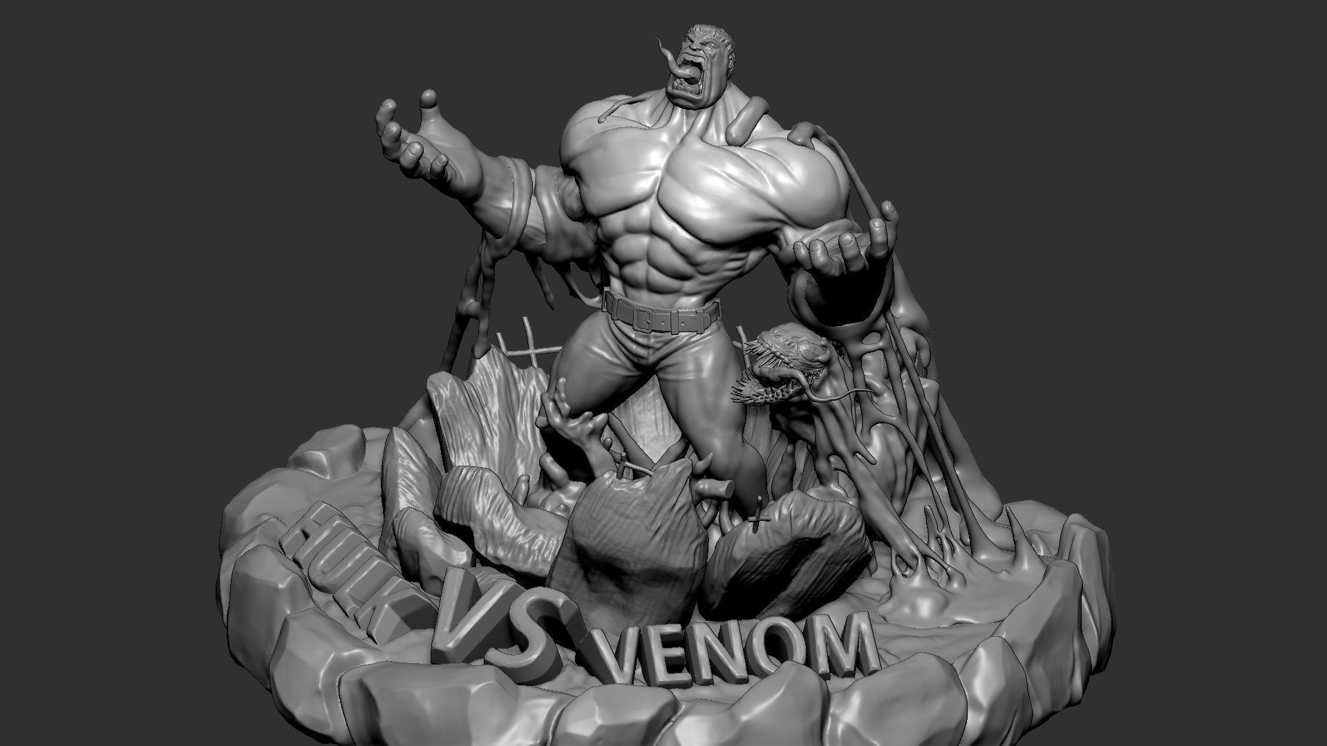 HULK SMASH 3D model 3D printable | CGTrader