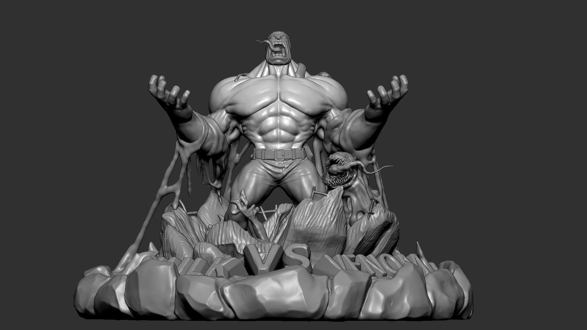 HULK SMASH 3D model 3D printable | CGTrader