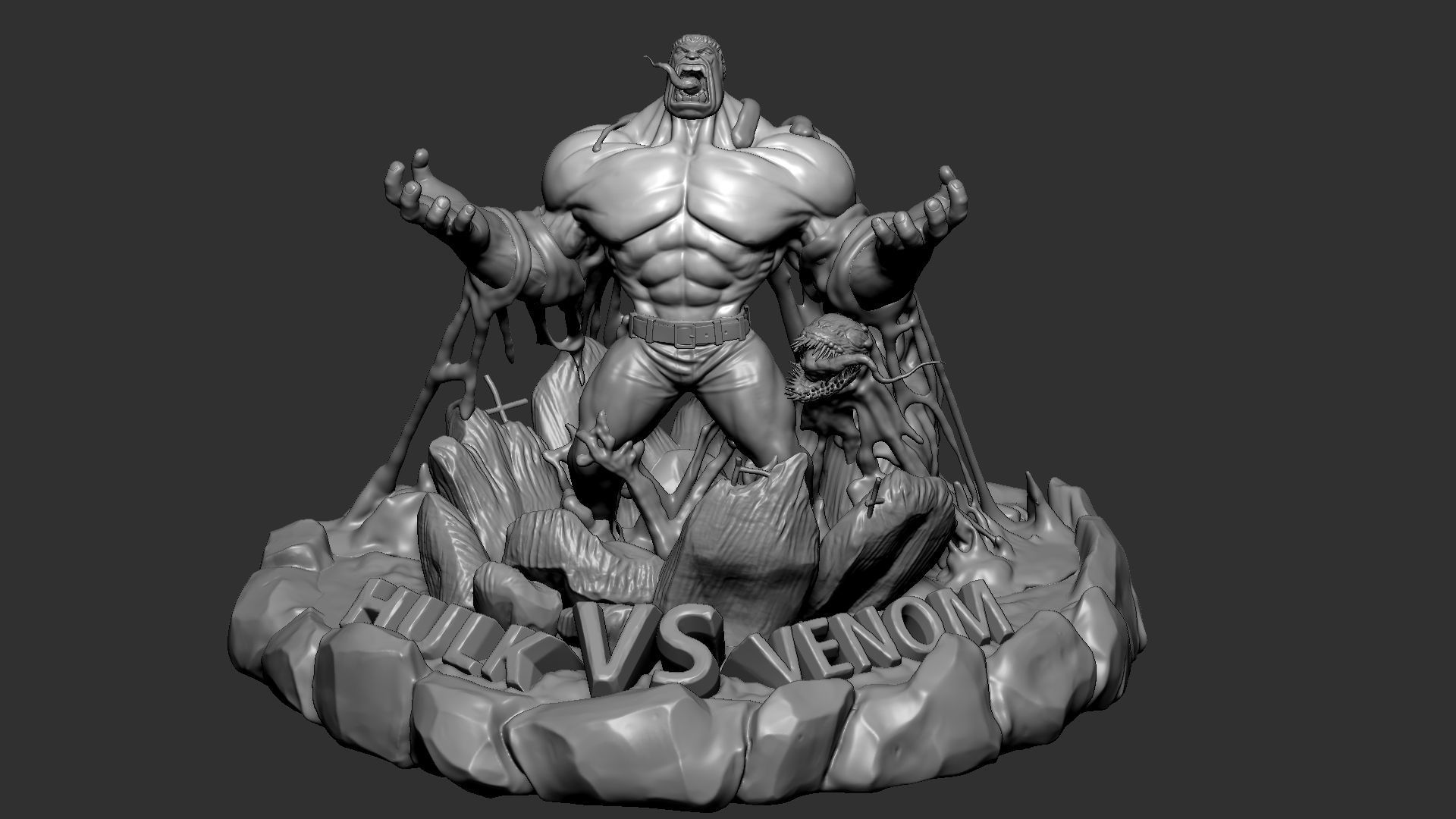 HULK SMASH 3D model 3D printable | CGTrader