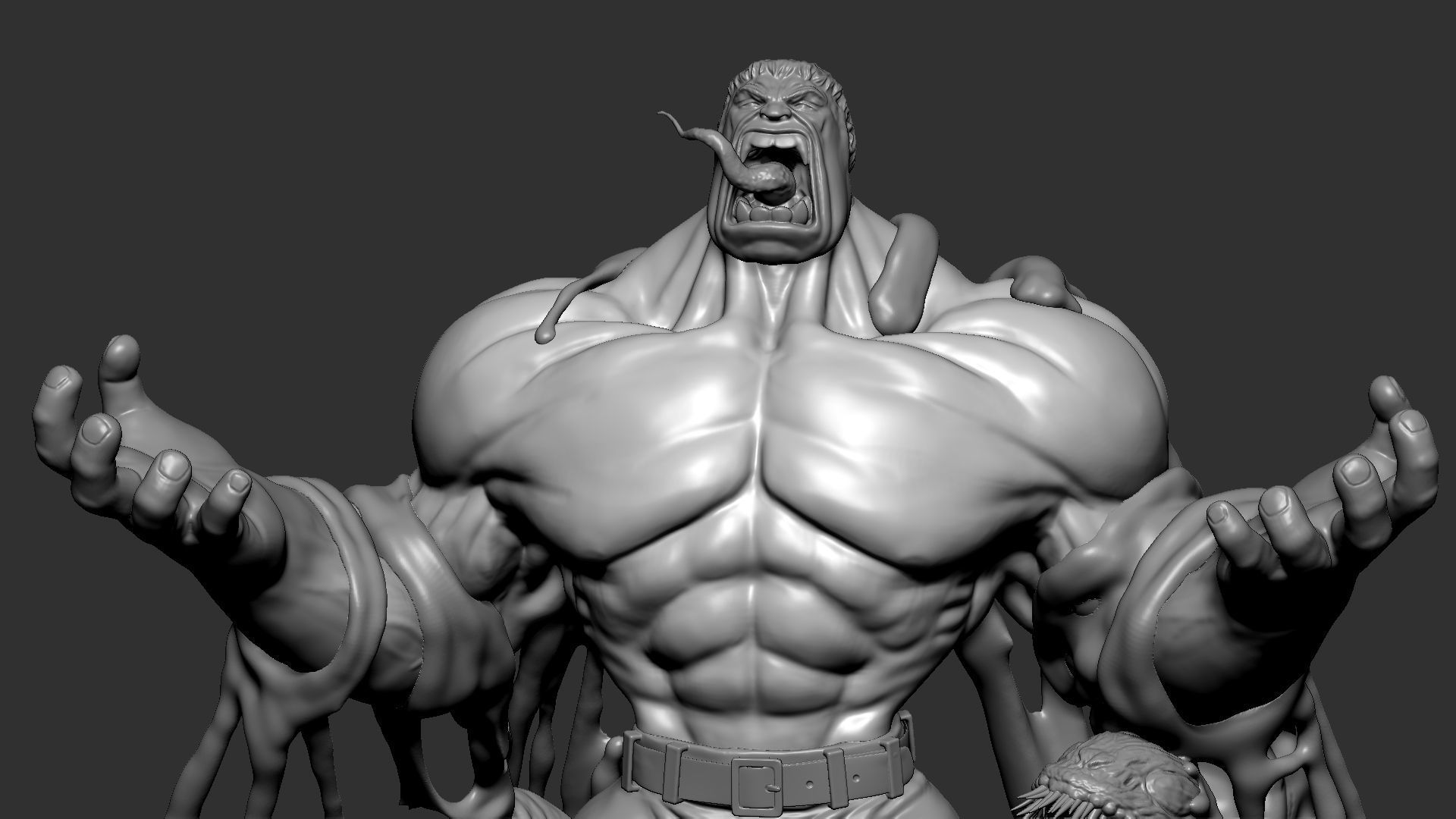 HULK SMASH 3D model 3D printable | CGTrader