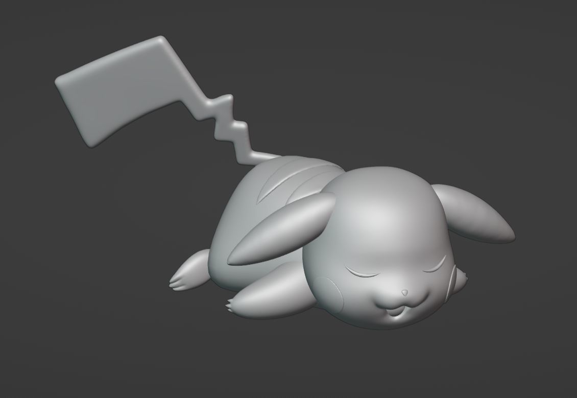 Pikachu in ecstasy - 3D PRINT 3D model 3D printable | CGTrader