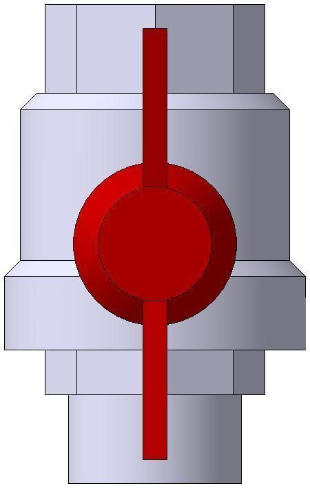 Ball Valve Bugatti 307 half inch 3D model | CGTrader