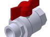 Ball Valve Bugatti 307 three eighths inch 3D model | CGTrader