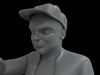 Singer man holding guitar 3D model 3D printable | CGTrader