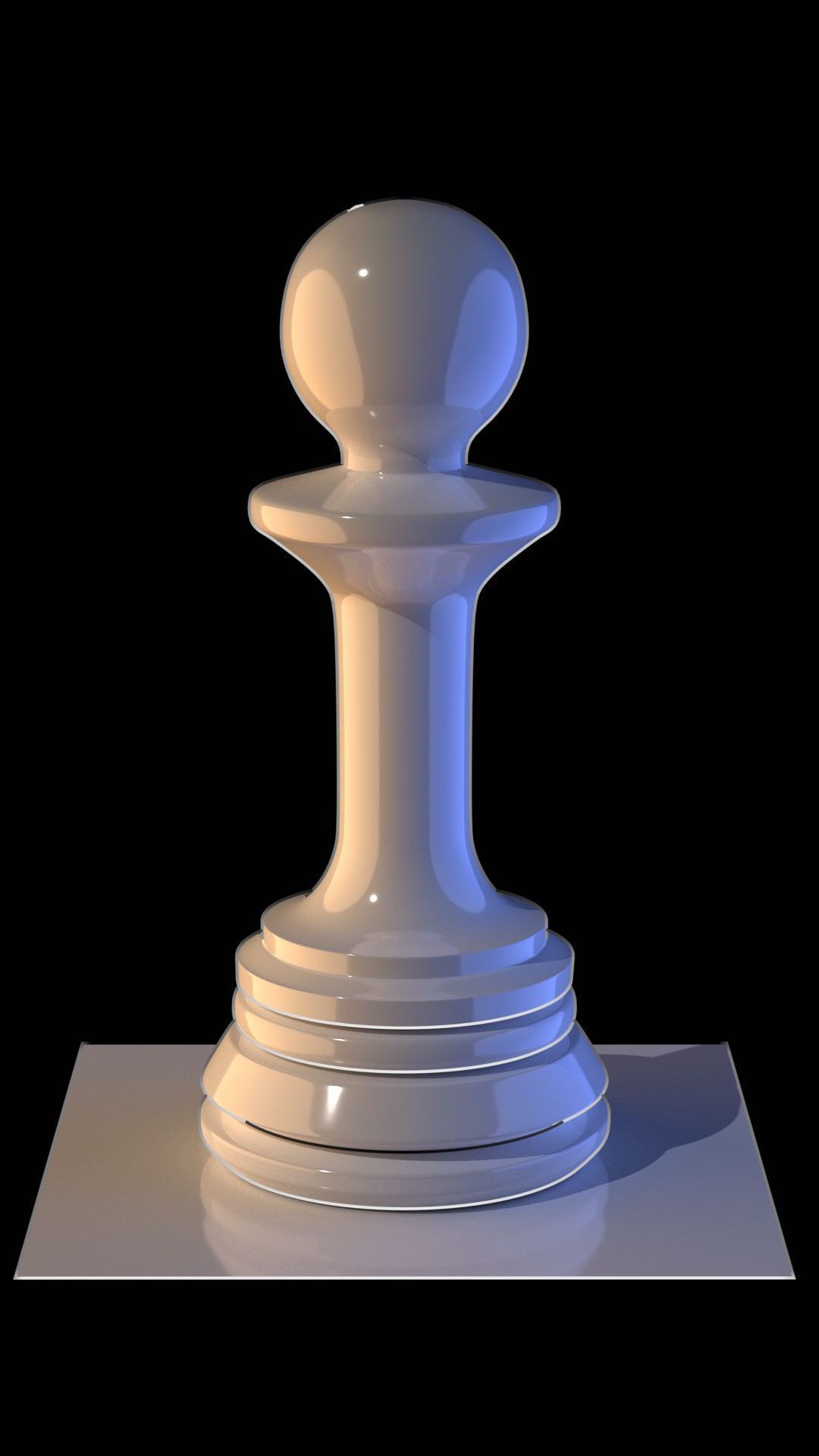 Pawn classic free 3D model | CGTrader