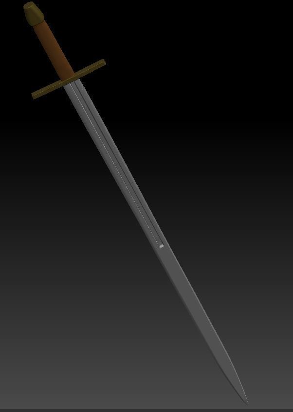 Stannis Baratheon Sword 3D model | CGTrader