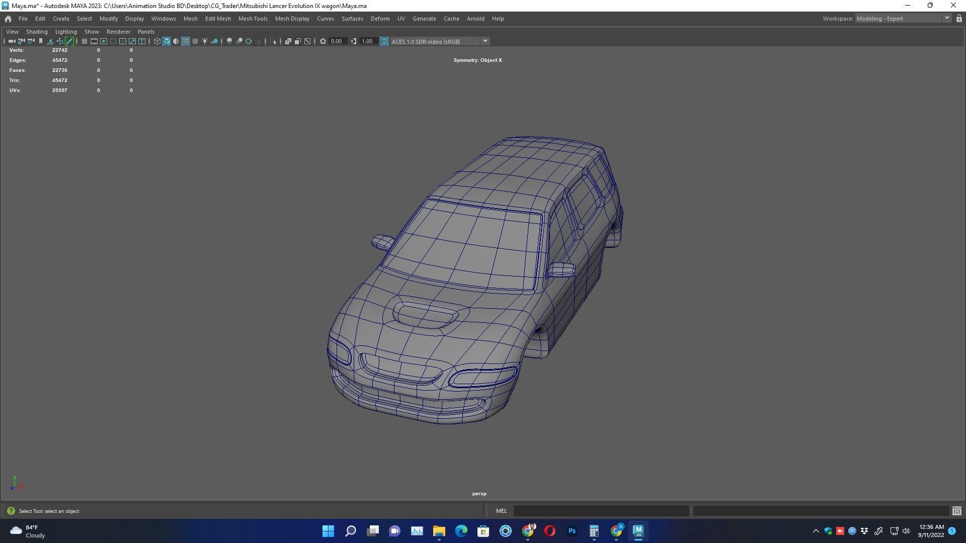 Mitsubishi Lancer Evolution IX body for 3d printing free 3D model ...