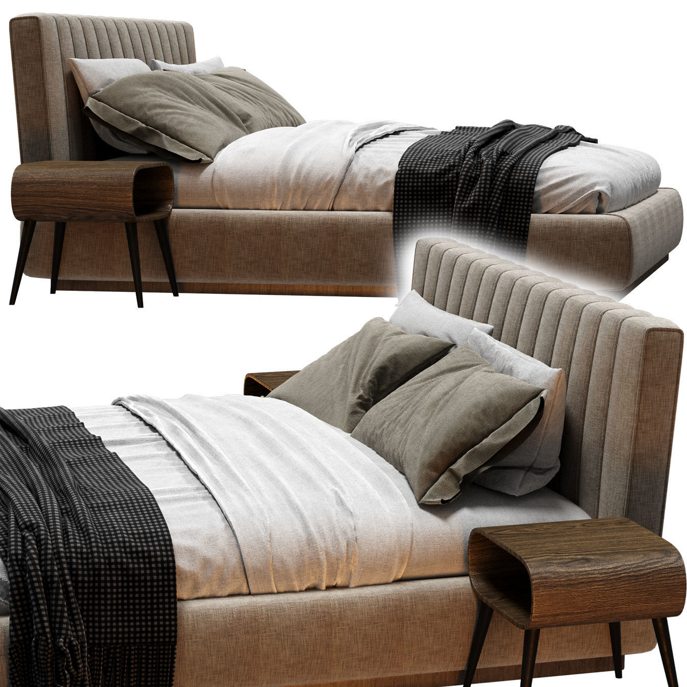 Oasis Krovat Tallin 3D model | CGTrader