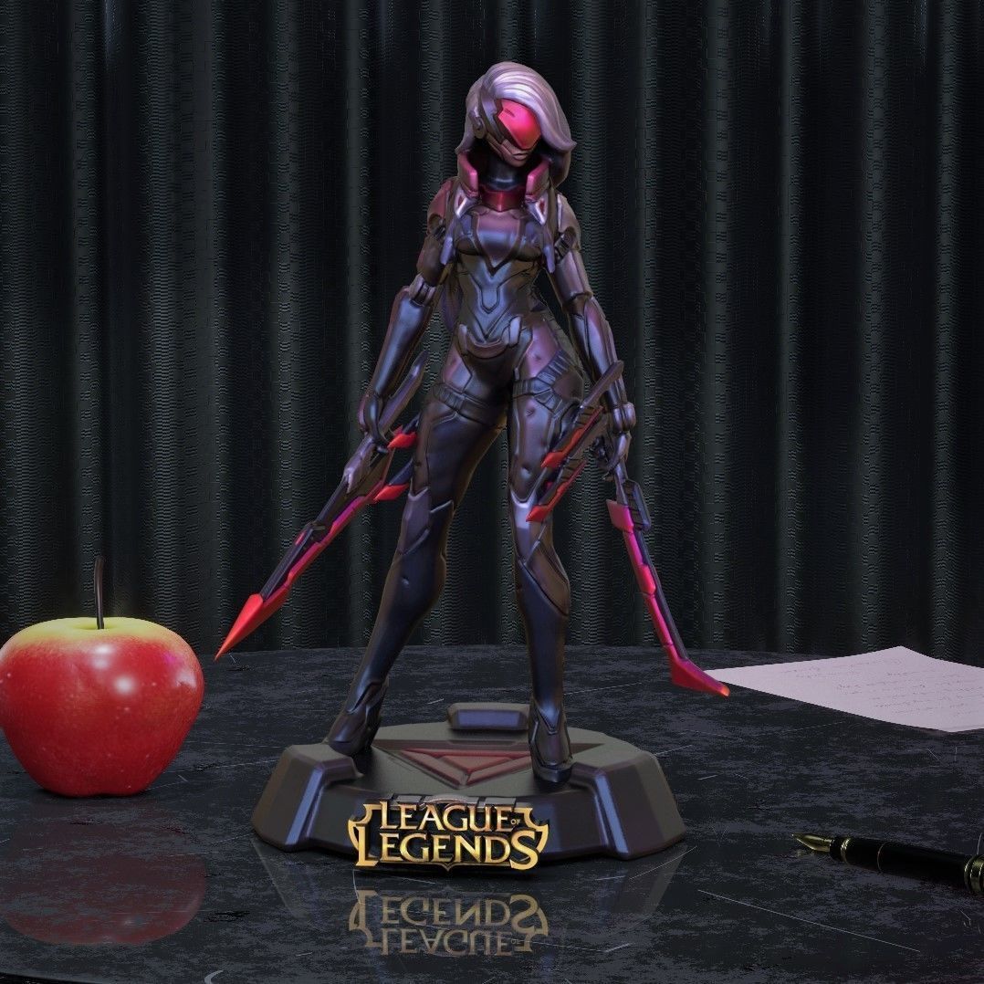 Project Katarina - League of legends 3D model 3D printable | CGTrader