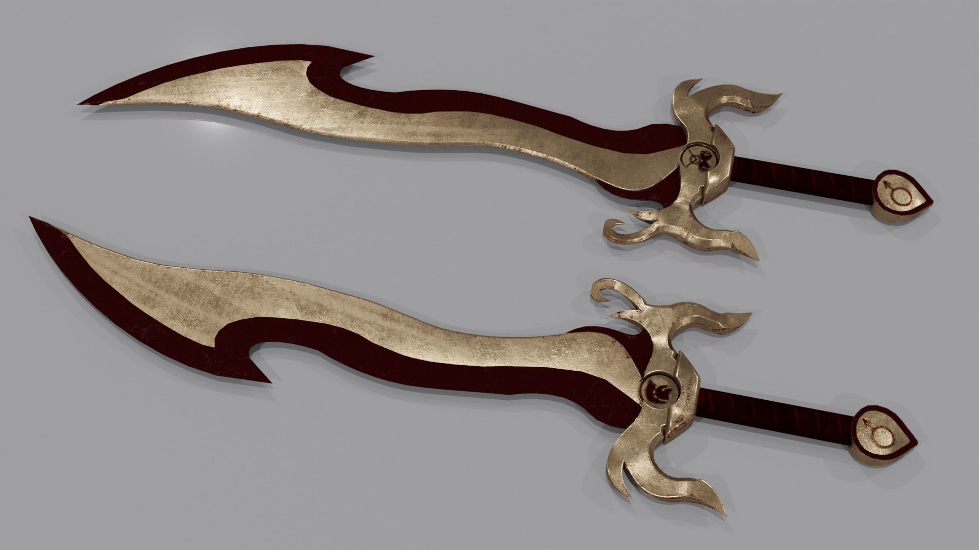 Sword - Servant Of Ares free 3D model | CGTrader