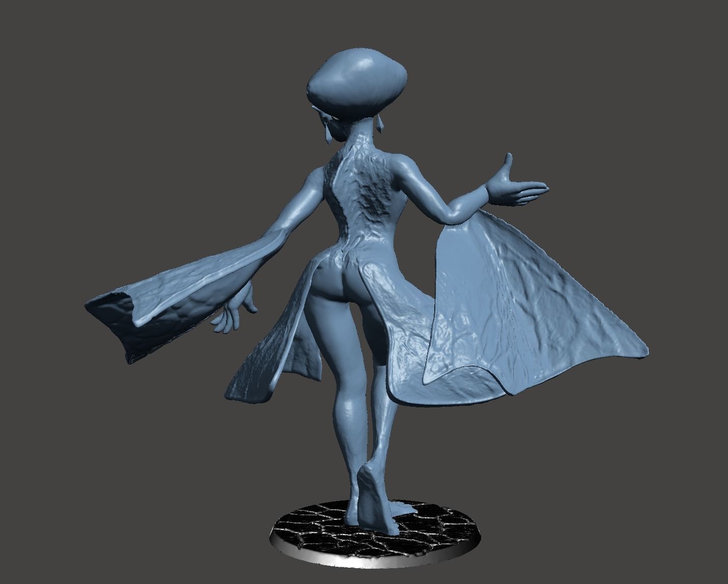 RUTO ZORA PRINCESS LEGEND OF ZELDA Ultra Detail STL 3D printing 3D ...