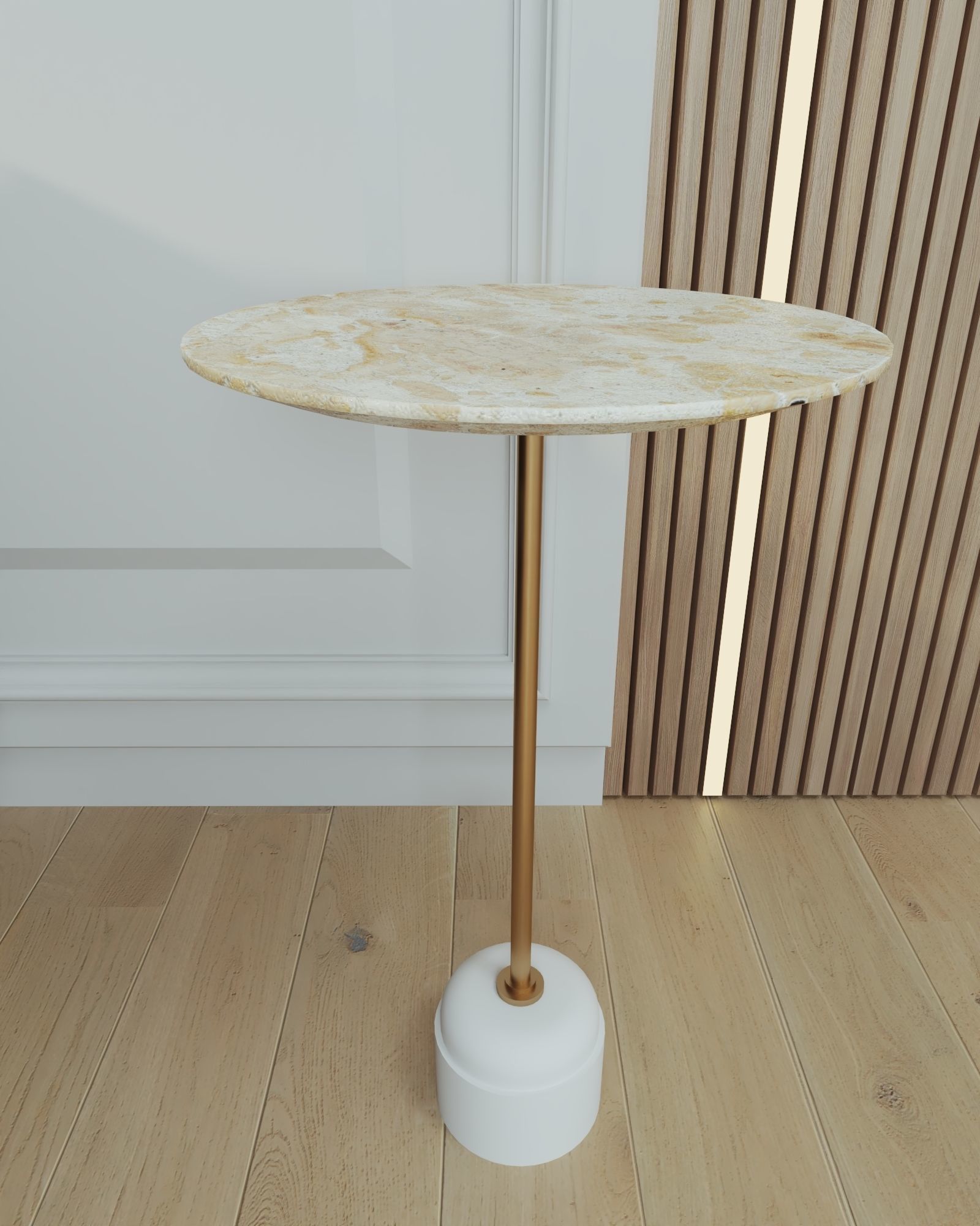 Flet Side table free 3D model | CGTrader