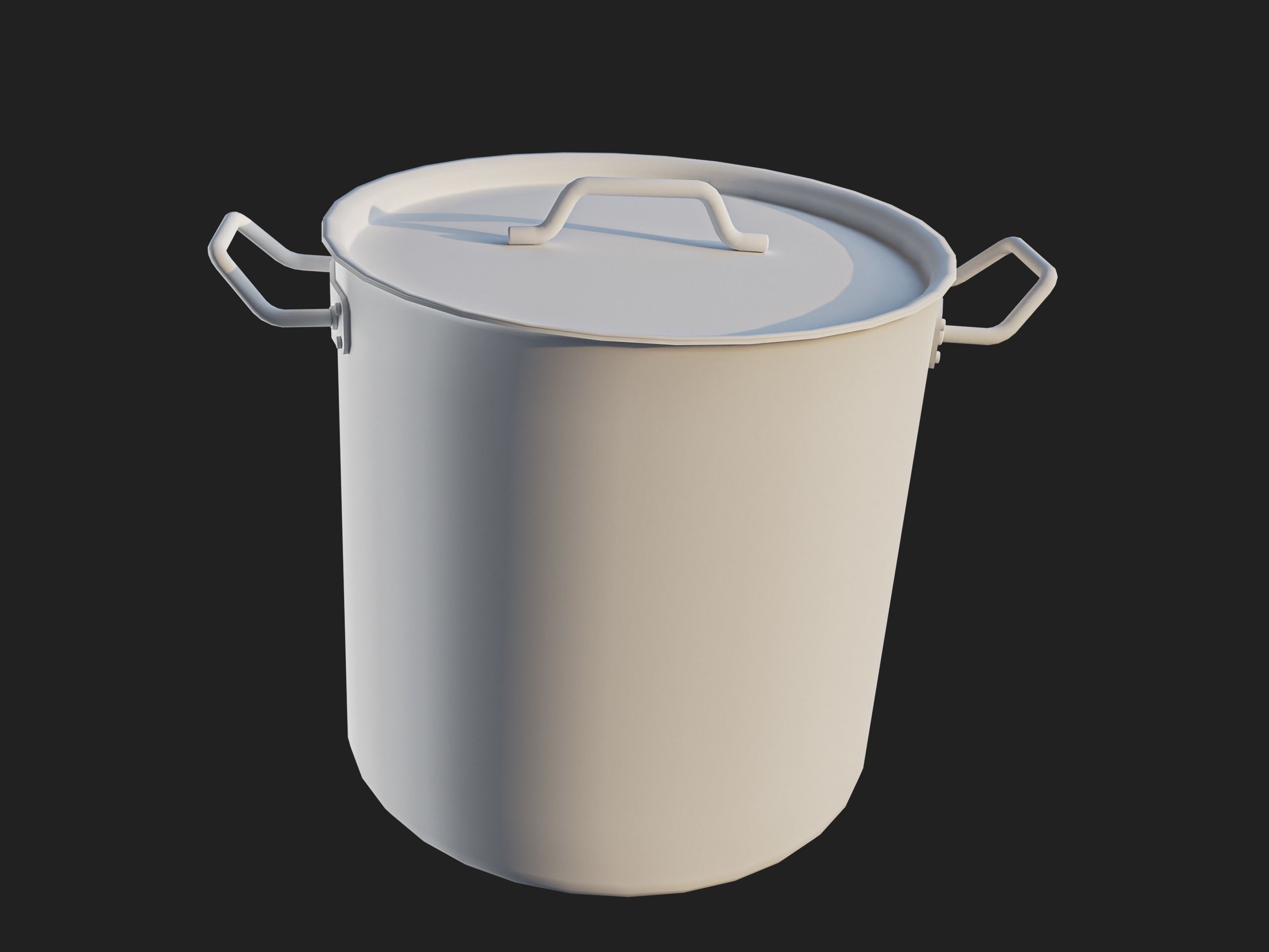 3D model Rusty Stock Pot VR / AR / low-poly | CGTrader