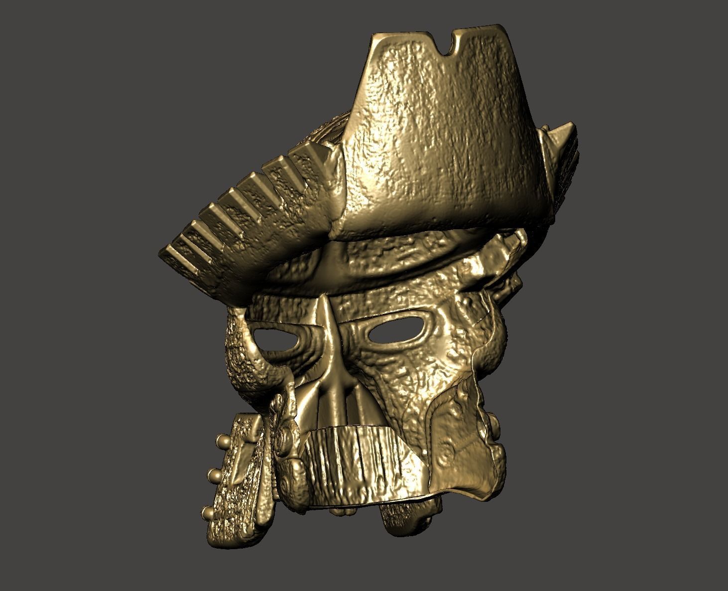 PREDATOR LORD BIOMASK COSPLAY HELMET AVP ANCIENT GYLPHS Hi-Poly 3D ...