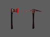 3D model Polygon Tech Pickaxe and Axe VR / AR / low-poly | CGTrader