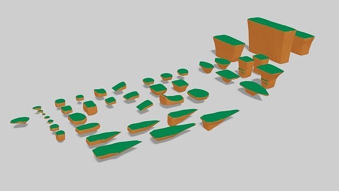 3D model Low Poly Stone Pack VR / AR / low-poly | CGTrader