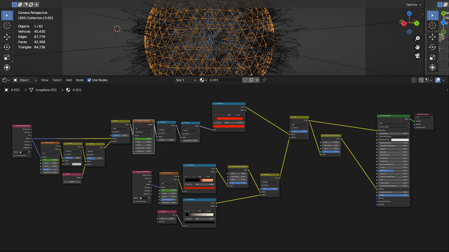 Alien Planet Sci-Fi Fantasy Sun Star 3D model animated | CGTrader