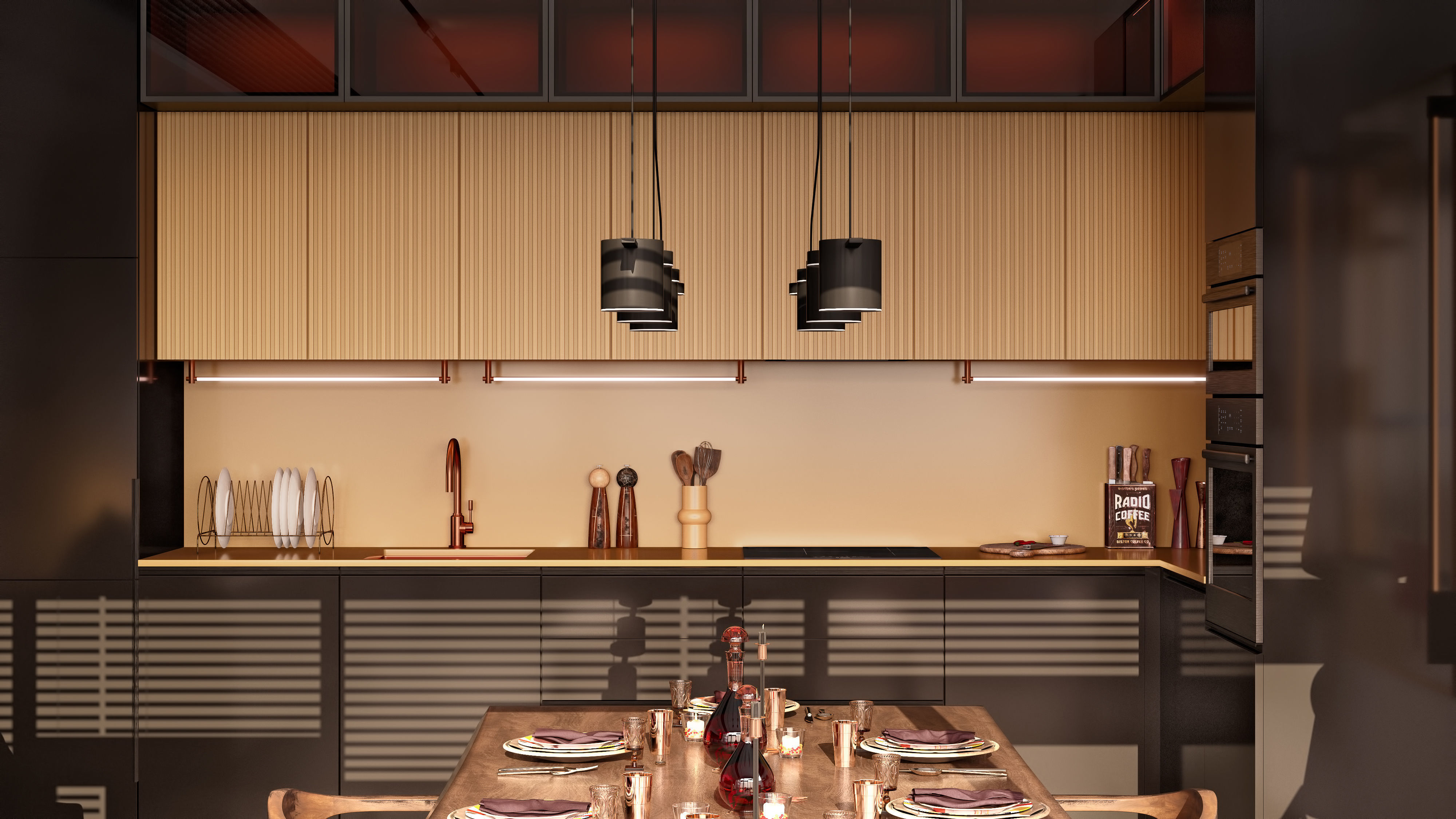 Contemporary Interior full scene Corona renderer 3D model | CGTrader