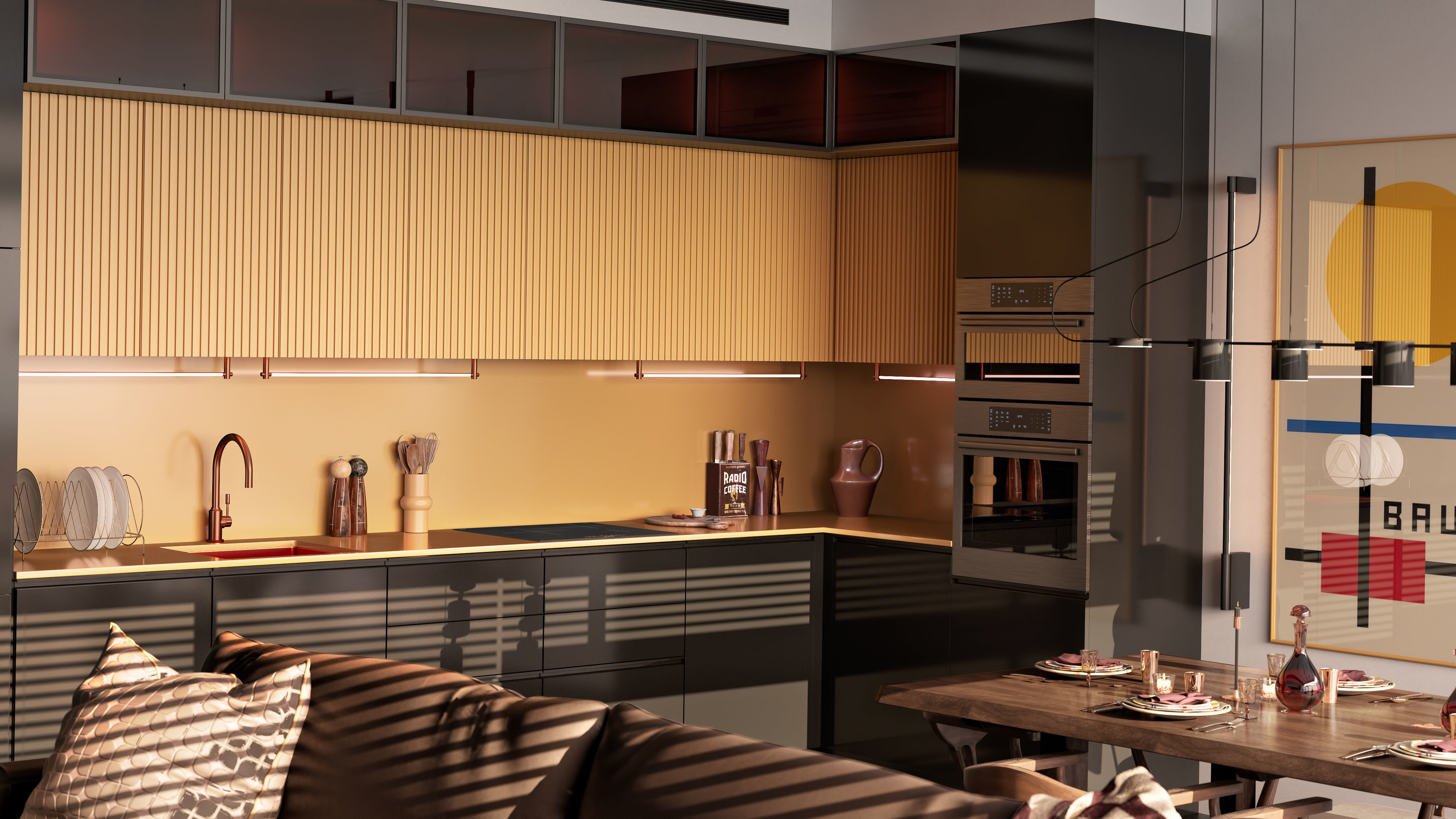Contemporary Interior full scene Corona renderer 3D model | CGTrader