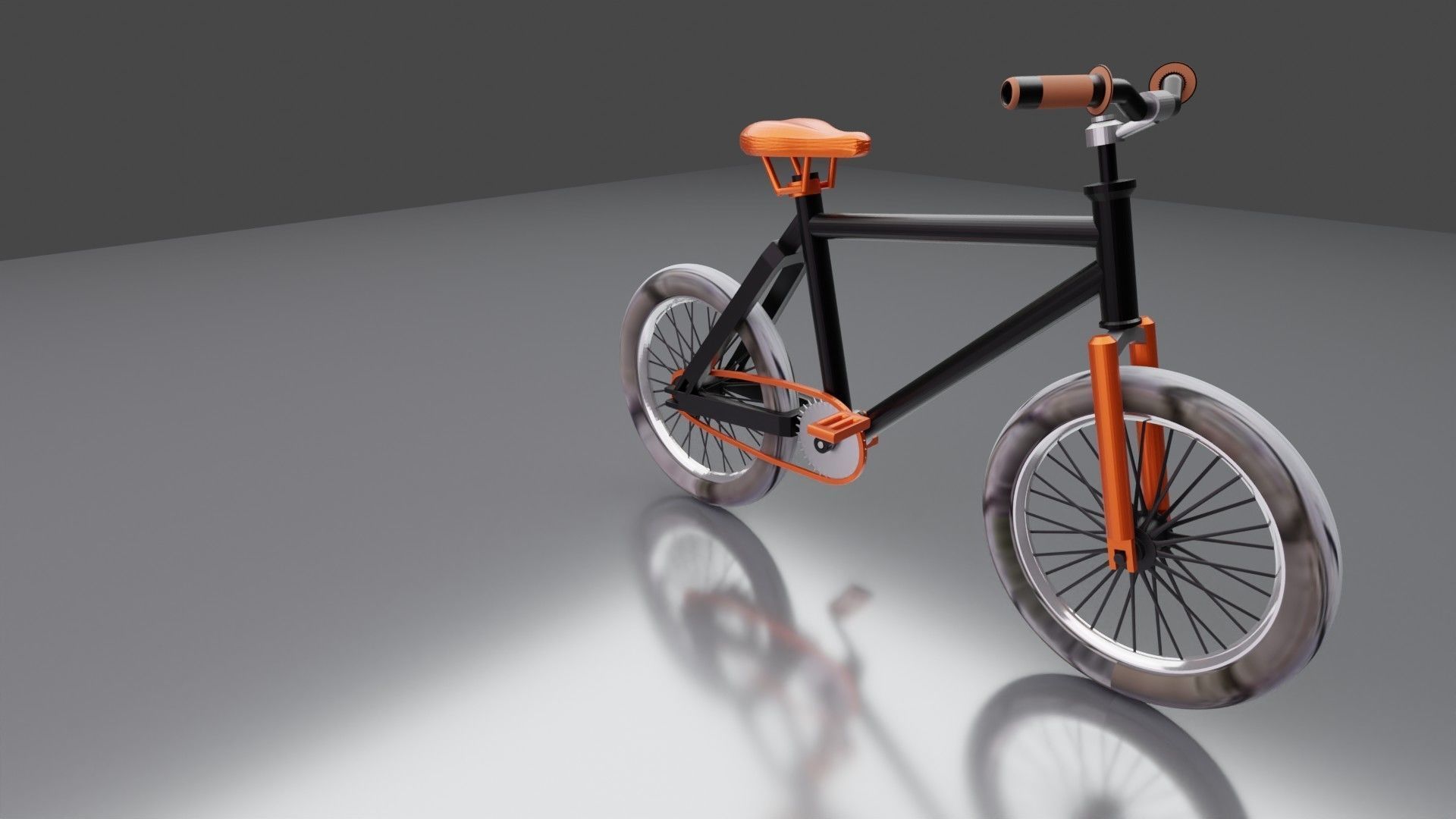 Bicycle in Blender 3D model | CGTrader