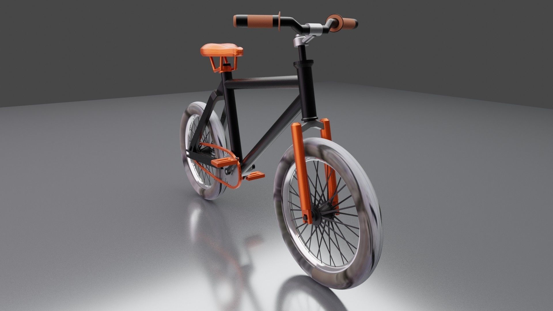 Bicycle in Blender 3D model | CGTrader