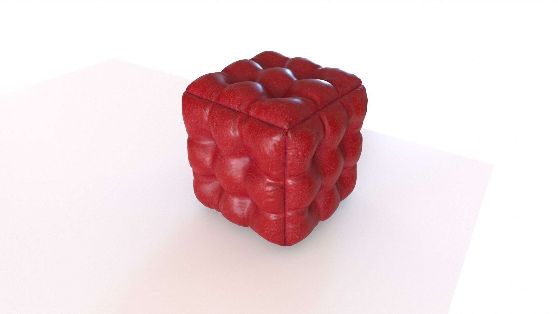 pouf chair free 3D model | CGTrader
