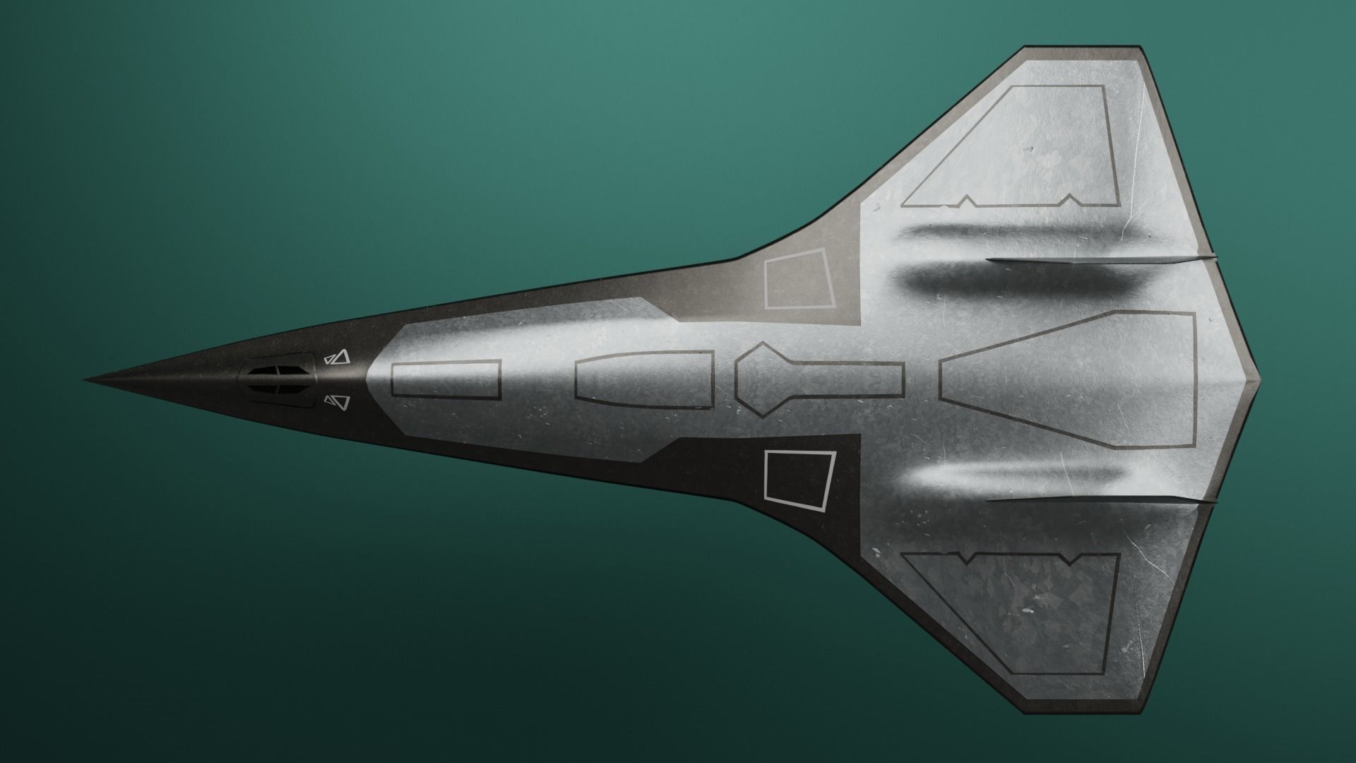 Plane from Top Gun 3D Printable - Lockheed SR-72 3D model 3D printable ...