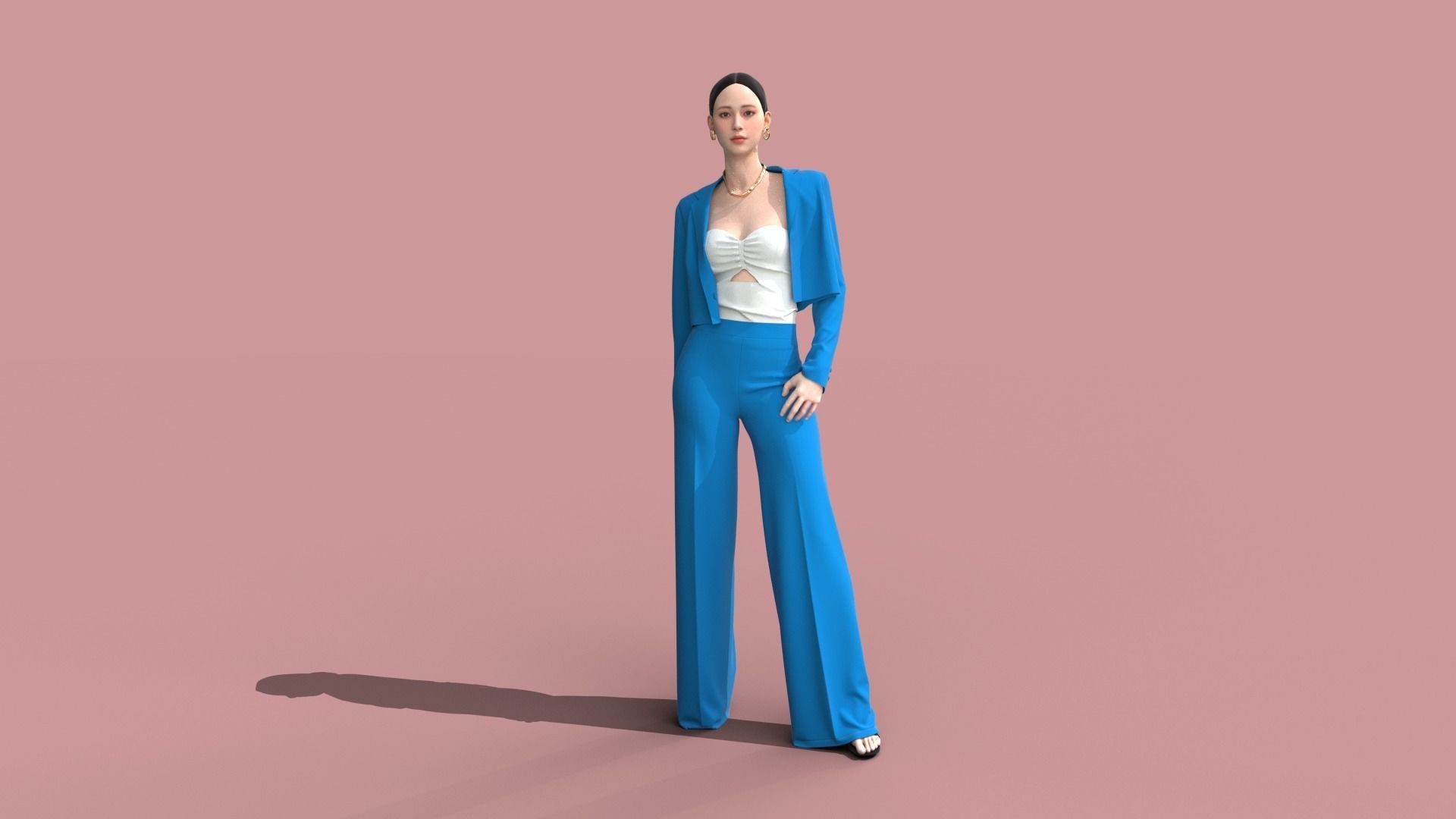 Realistic Womens Outfits 3D model | CGTrader