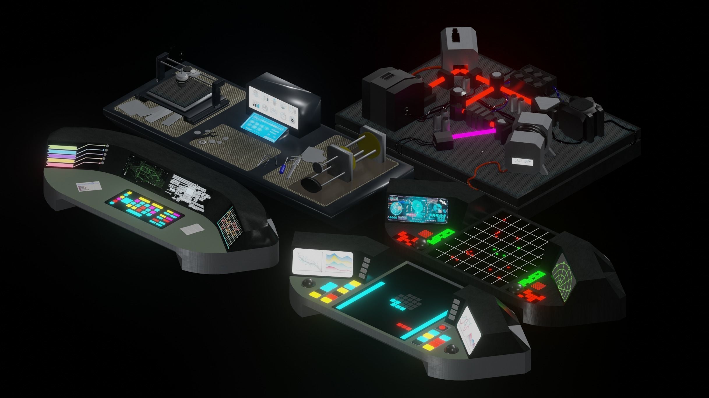 A set of 3d models for the game rimworld 3D model animated | CGTrader