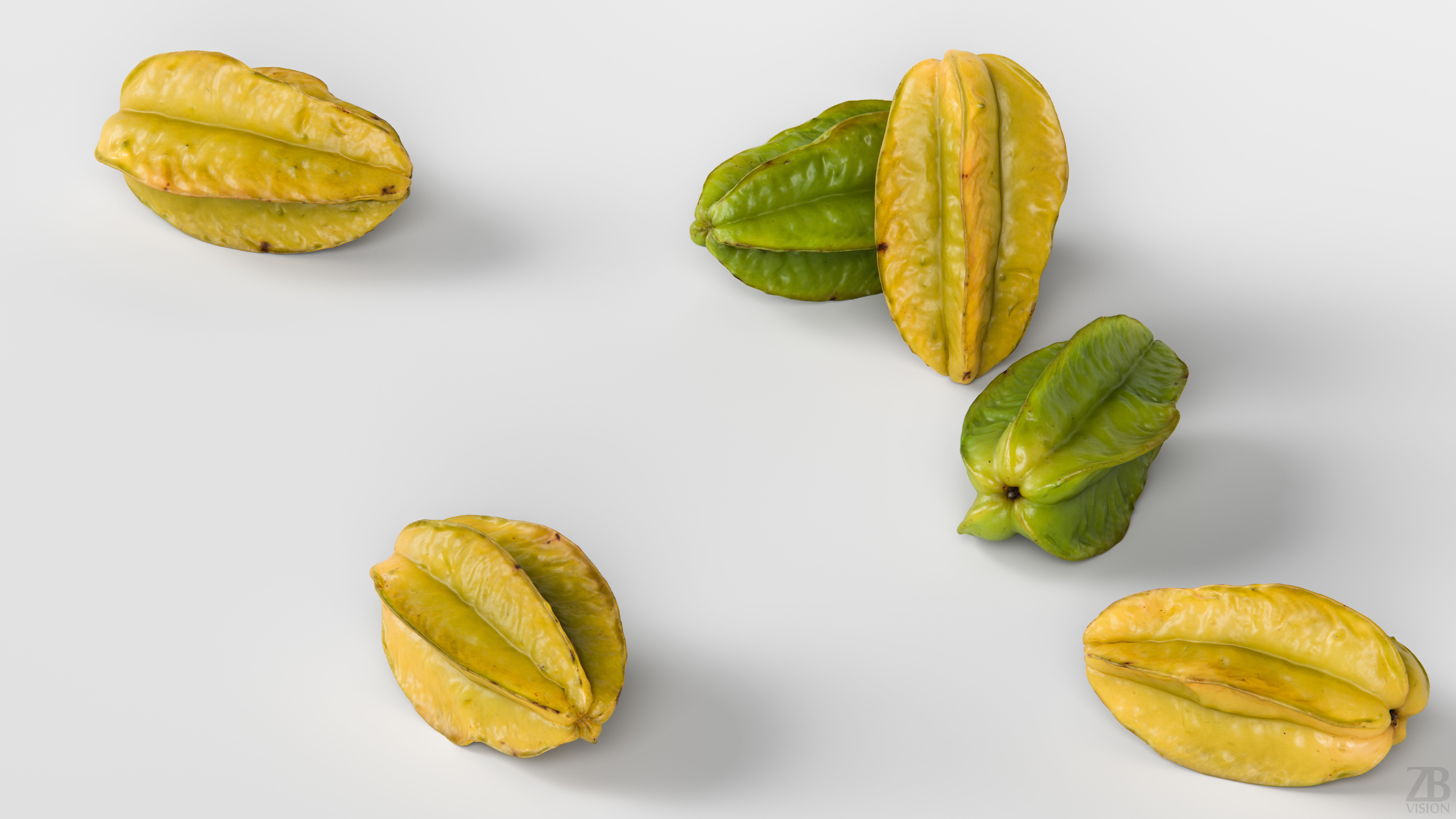 Carambola 3D model | CGTrader