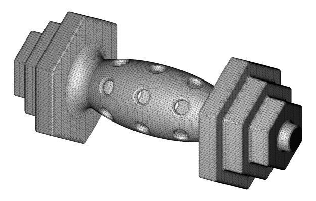 Steel Adjustable Dumbbell 3D model | CGTrader