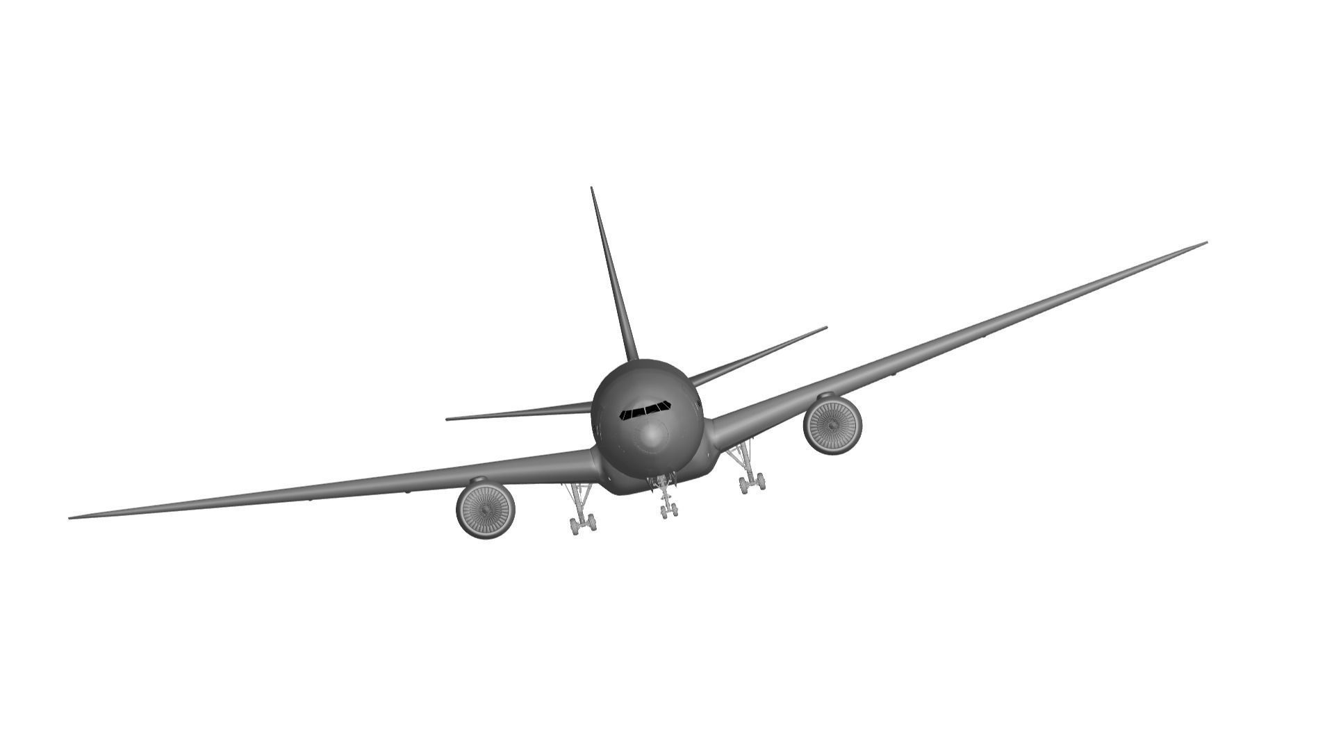 Boeing 777 3D model | CGTrader