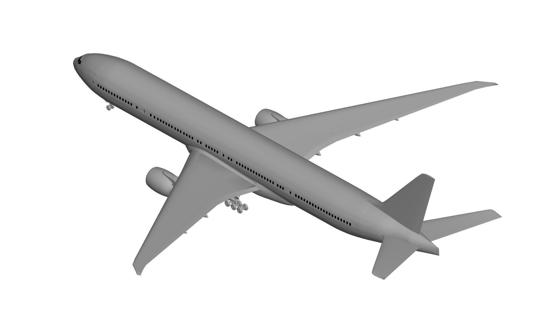 Boeing 777 3D model | CGTrader
