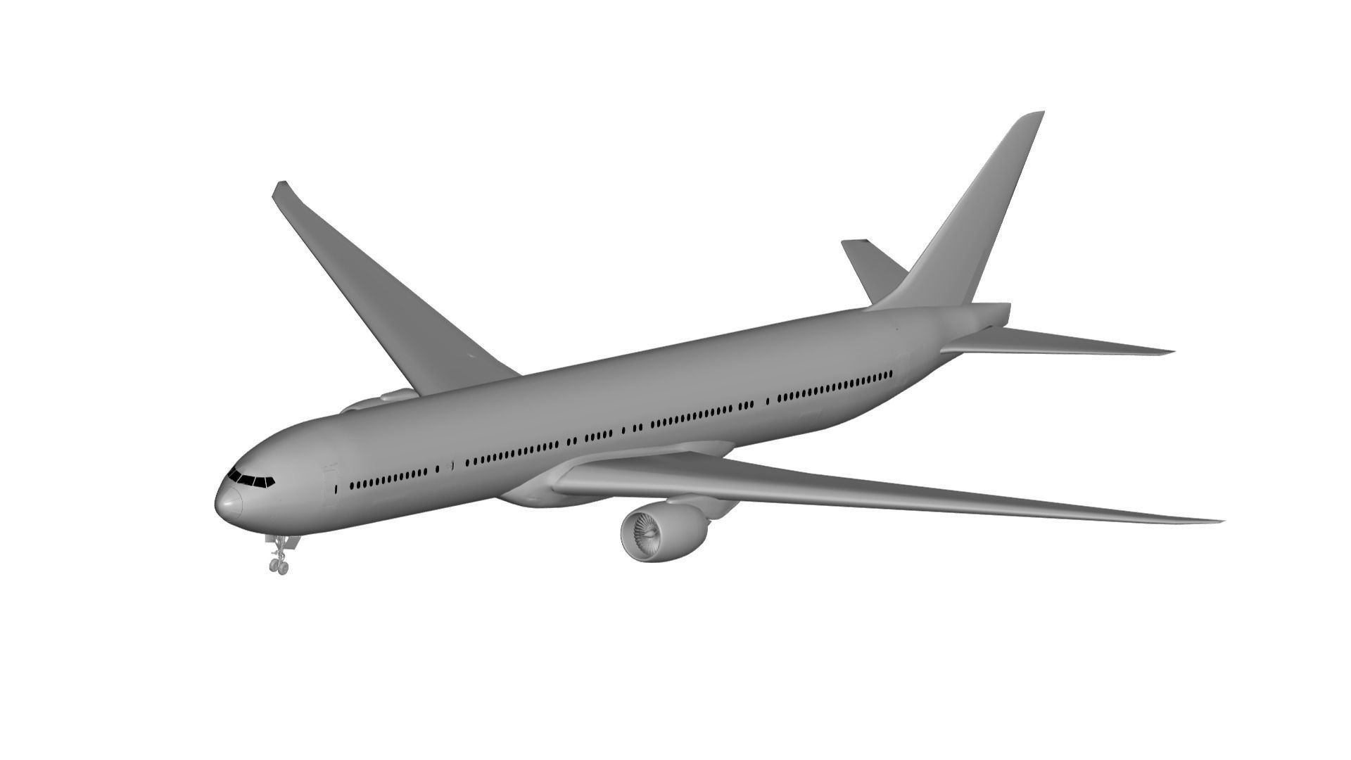 Boeing 777 3D model | CGTrader