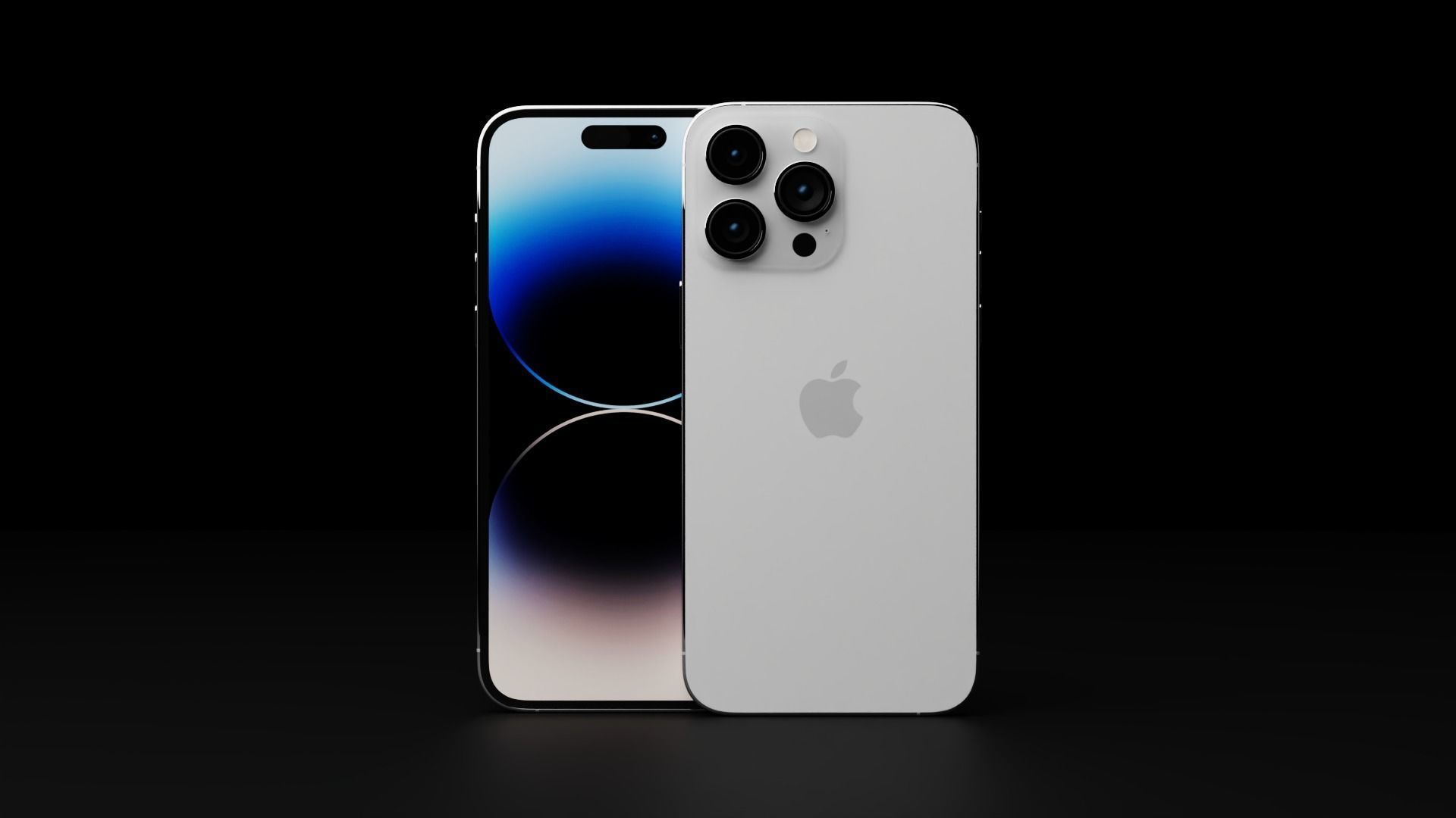 Apple iPhone 14 All Models in Official Colors 3D Model Collection ...