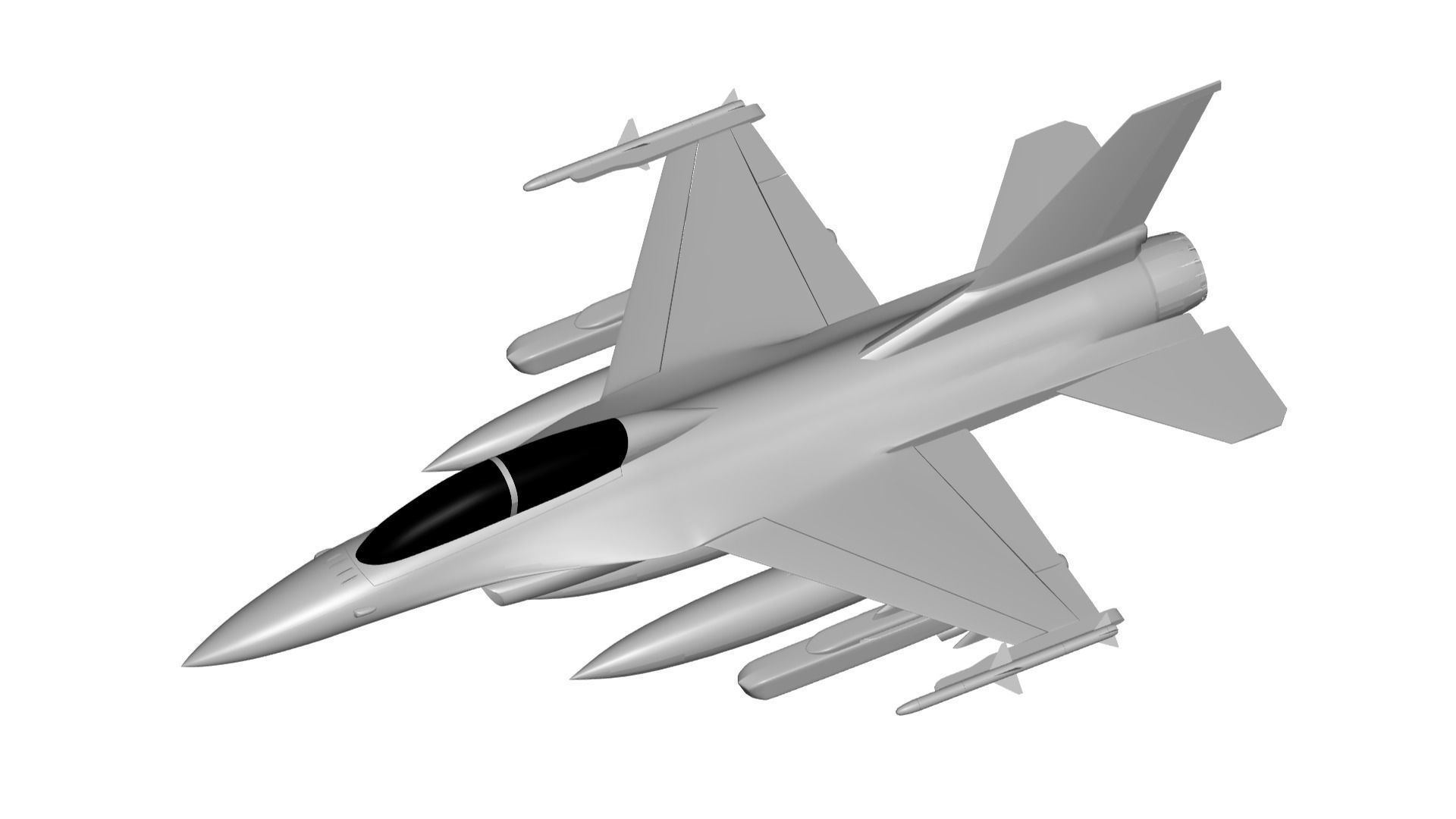 F-16 Fighting Falcon 3D model | CGTrader