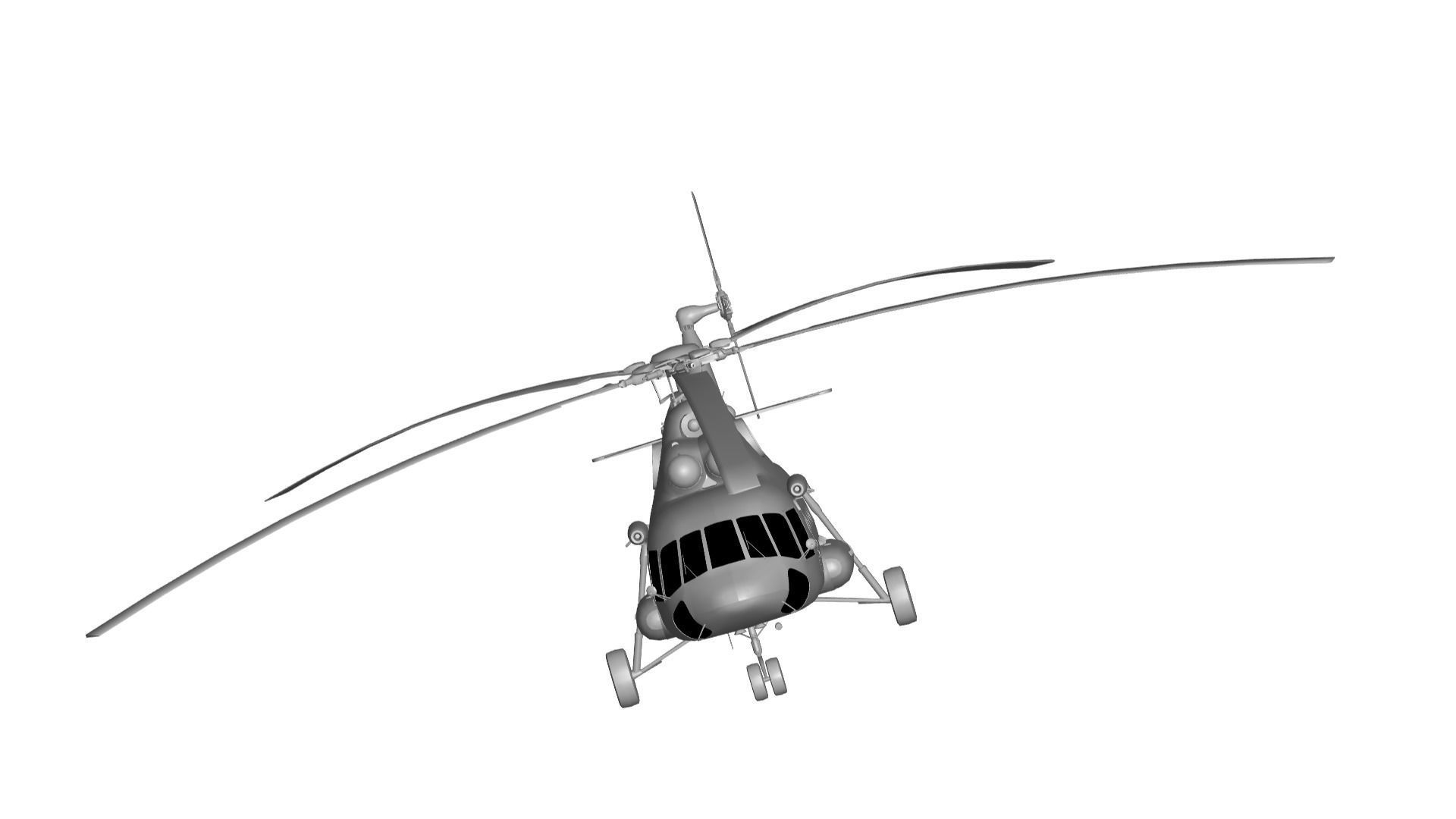 Mil Mi-17 3D model | CGTrader