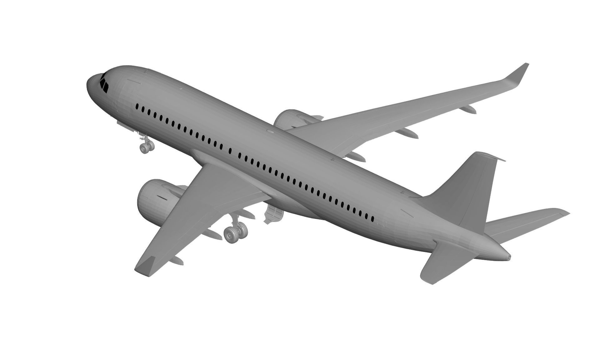 Airbus A320 3D model | CGTrader