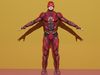 The Flash in suit 3D model rigged | CGTrader