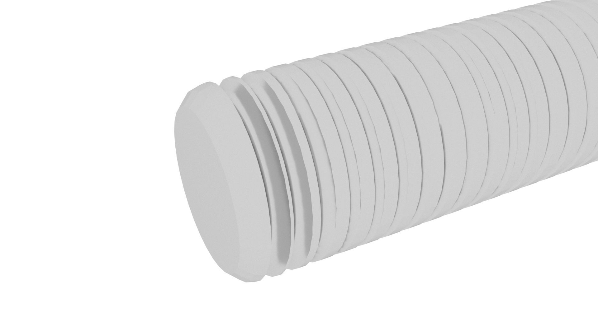 Hex Head and Nut Bolt 3D model | CGTrader