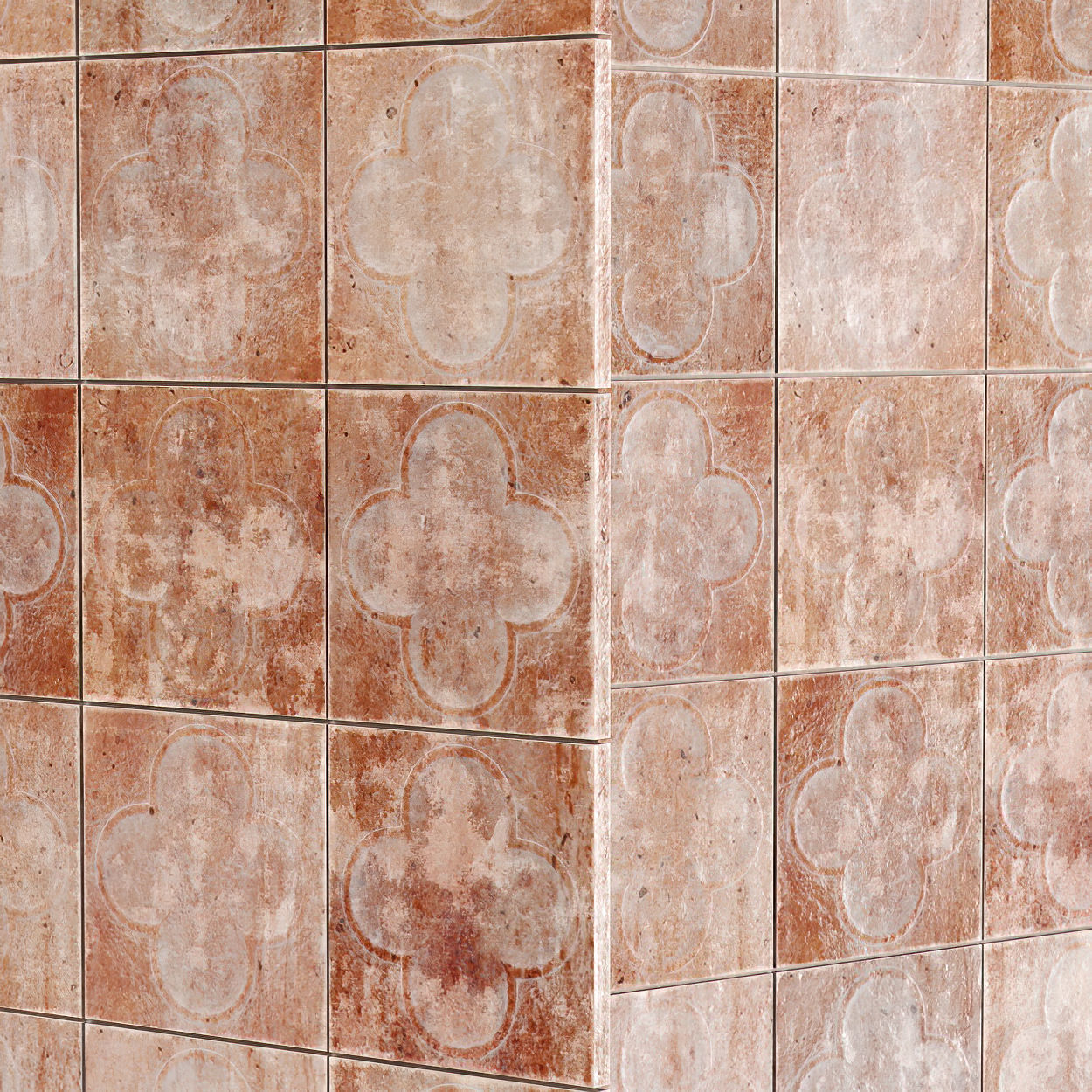 Ethnic ceramic tiles 3D model | CGTrader