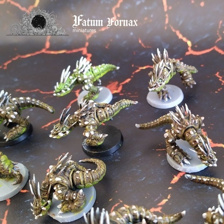 Dino cannibal chicken dogs - Pre-supported 3D model 3D printable | CGTrader