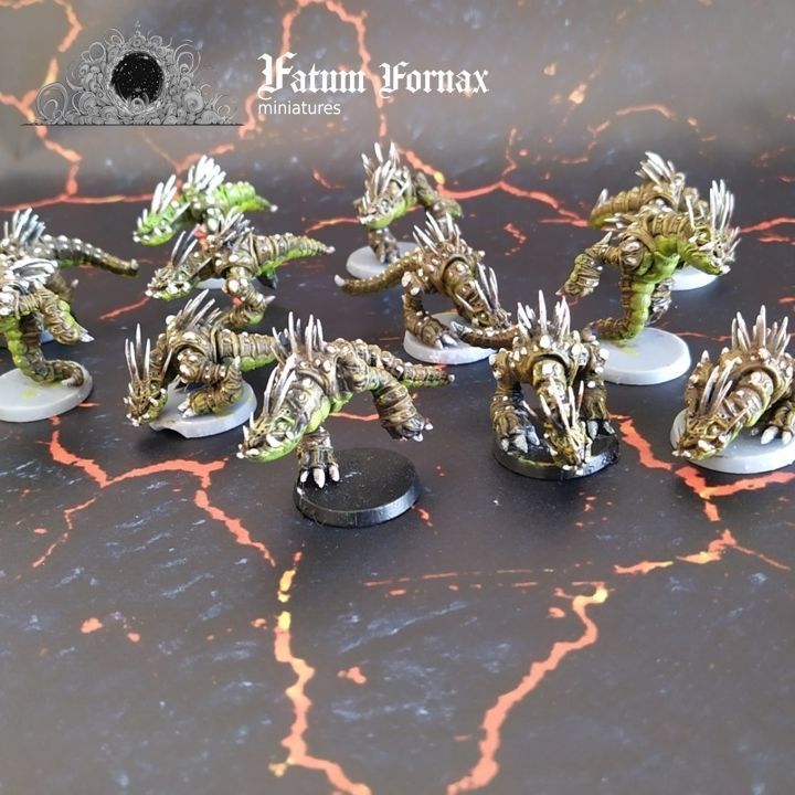 Dino cannibal chicken dogs - Pre-supported 3D model 3D printable | CGTrader