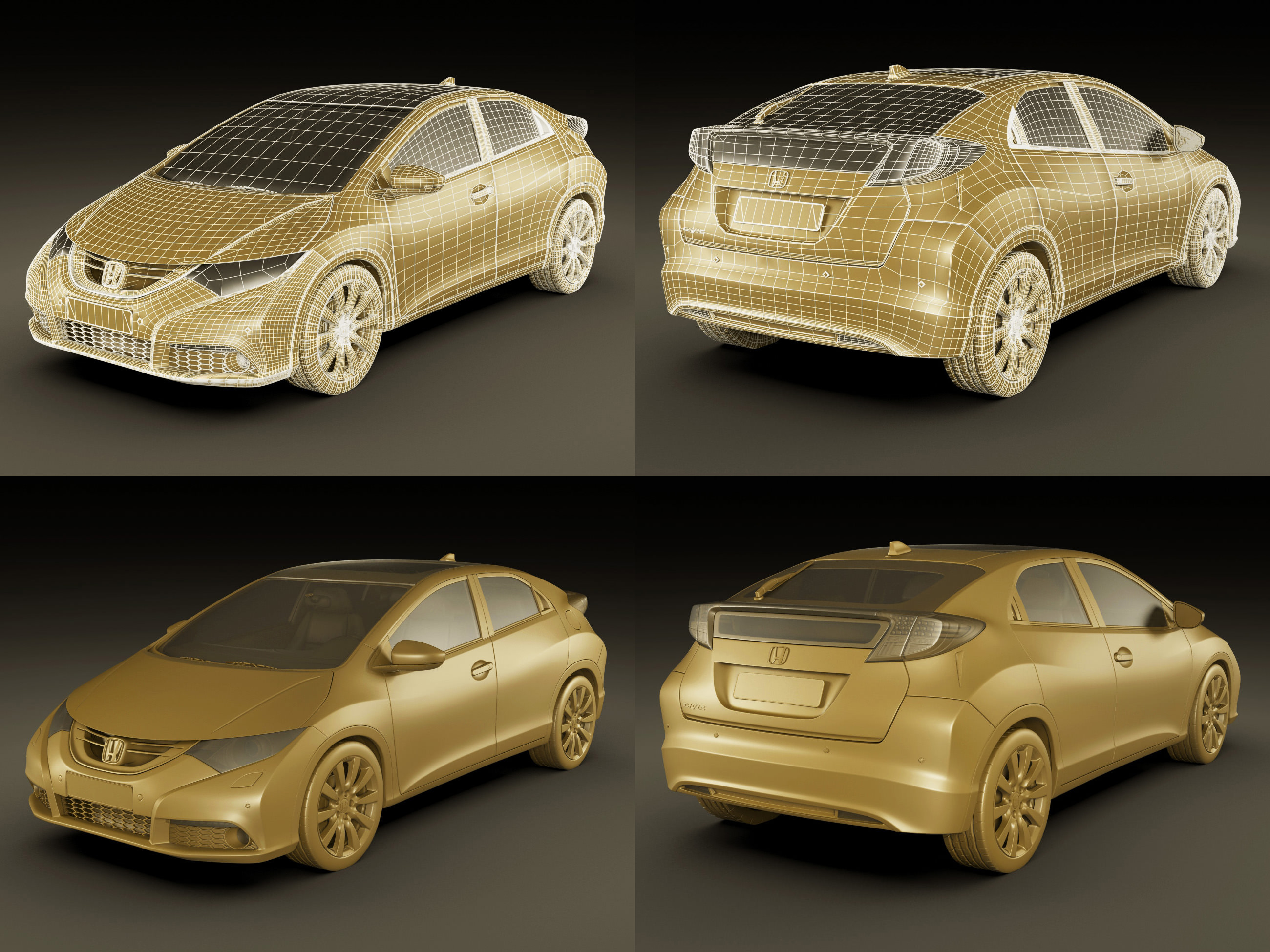 10 cars collection coach 3D model | CGTrader