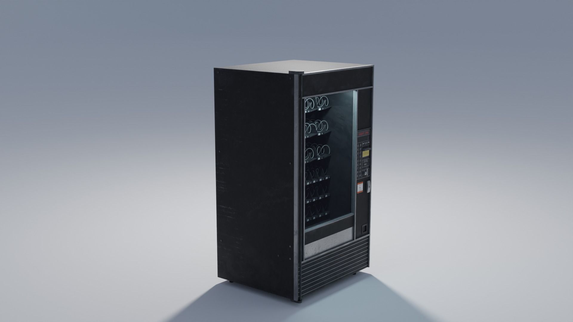 3D model 80s Retro Vending Machine with 8K 4K and 2K Textures VR / AR ...