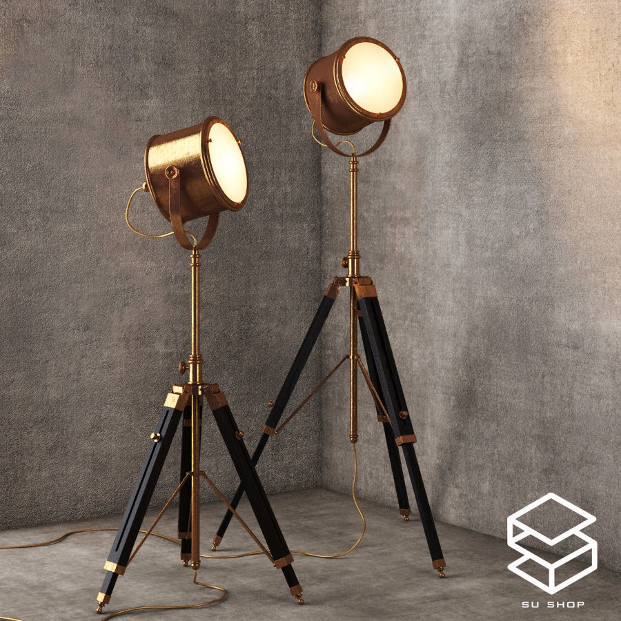 Floor Lamp Sketchup Model free 3D model | CGTrader
